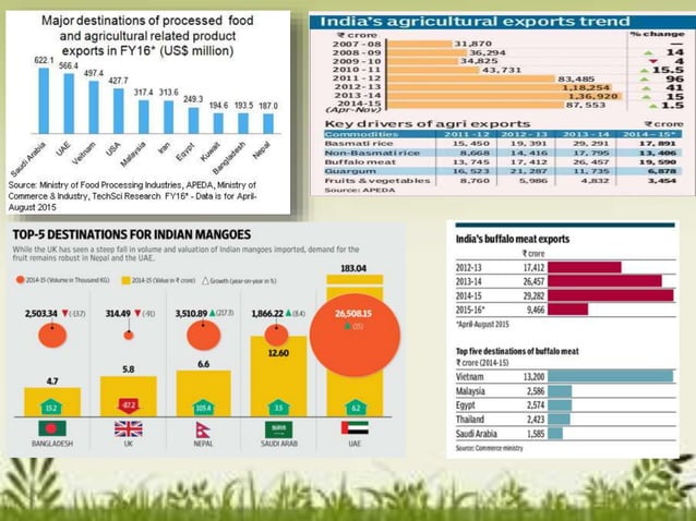 Agro based industries scenario and their future in India | PPTX