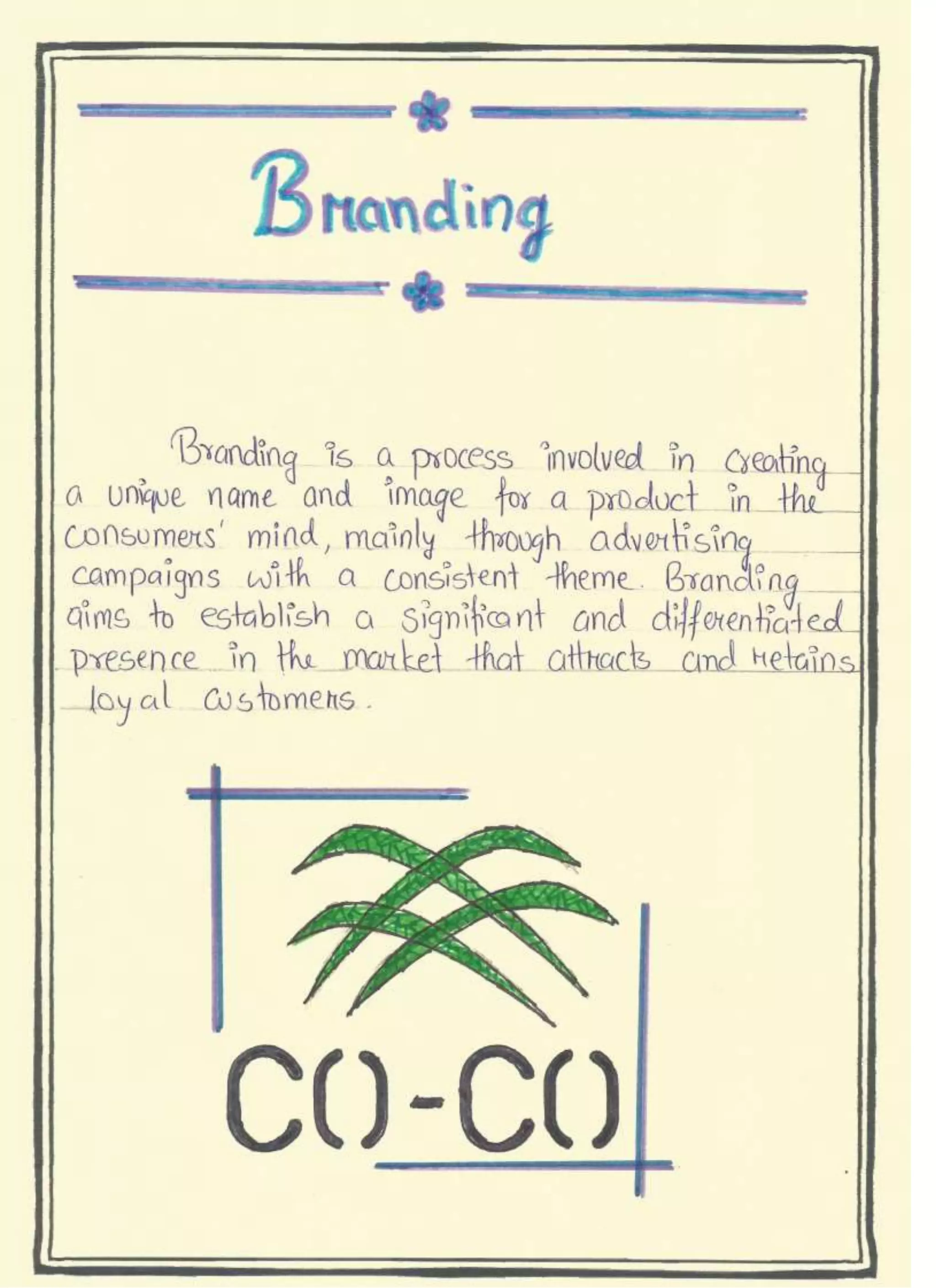 Marketing project Bst class 12 | PPTX