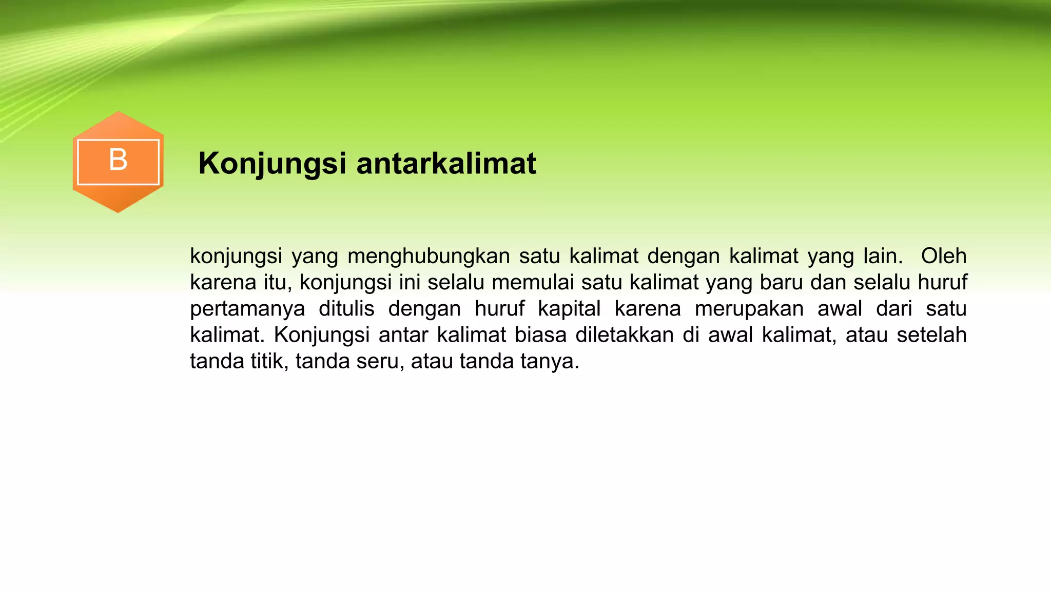 pengertian konjungsi dan macamnya | PPTX