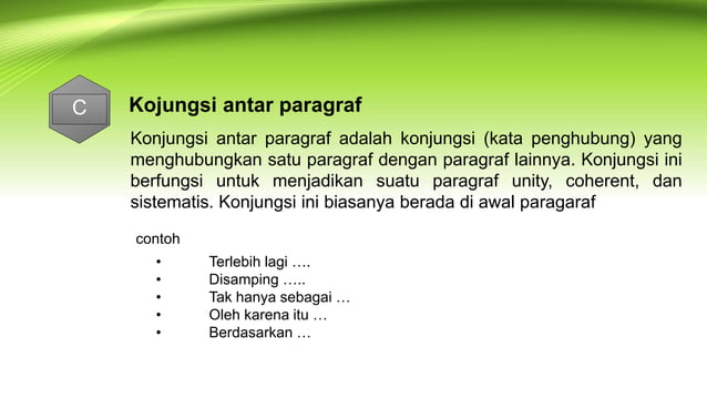 pengertian konjungsi dan macamnya | PPTX