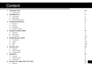 BUILDING CONSTRUCTION REPORT | PDF