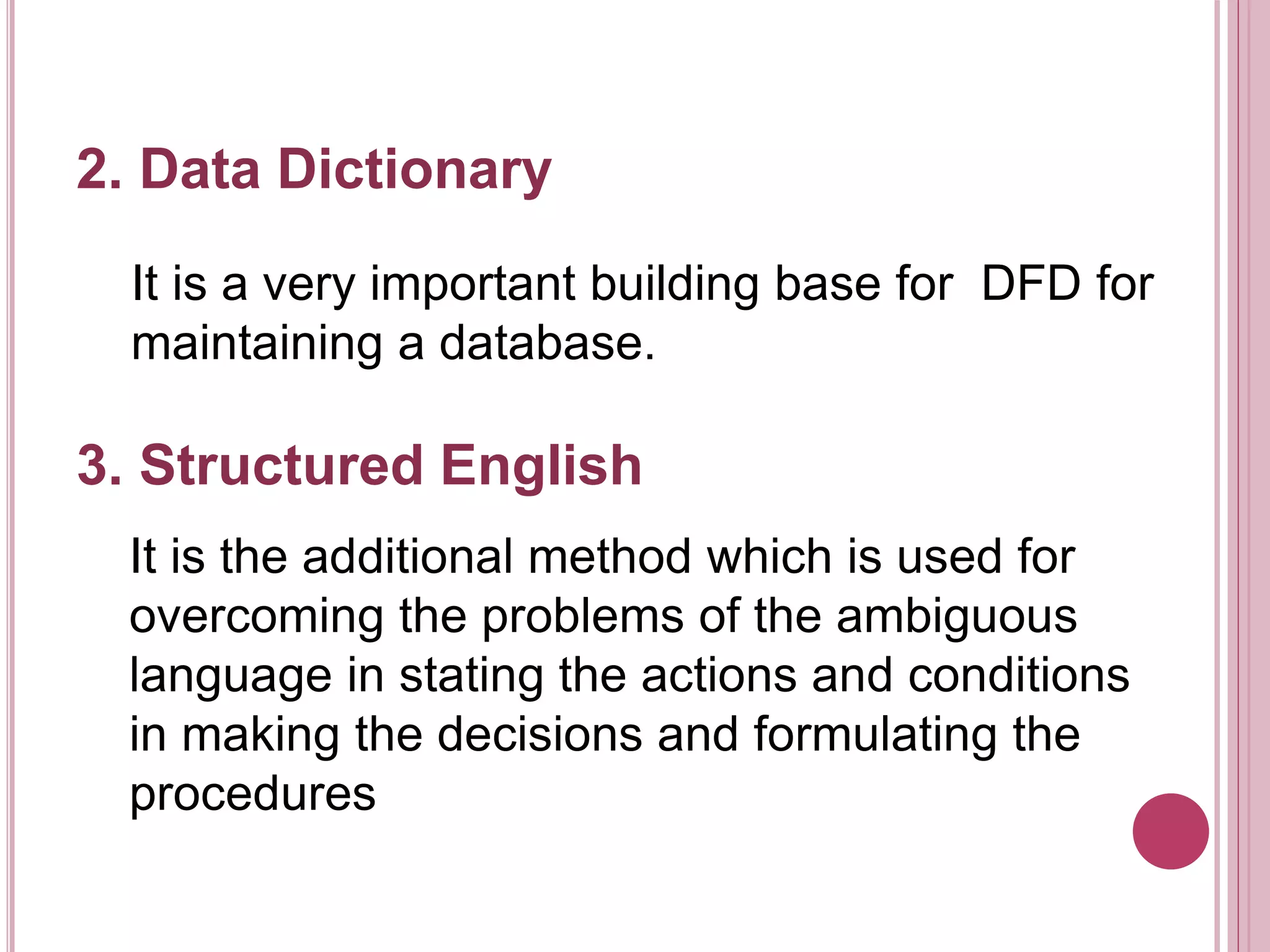 STRUCTURED ANALYSIS (Software Engg.) | PPTX