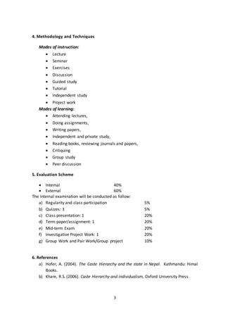 B.ed. 3rd sem educaiton and society | DOCX | Educational Assessment ...