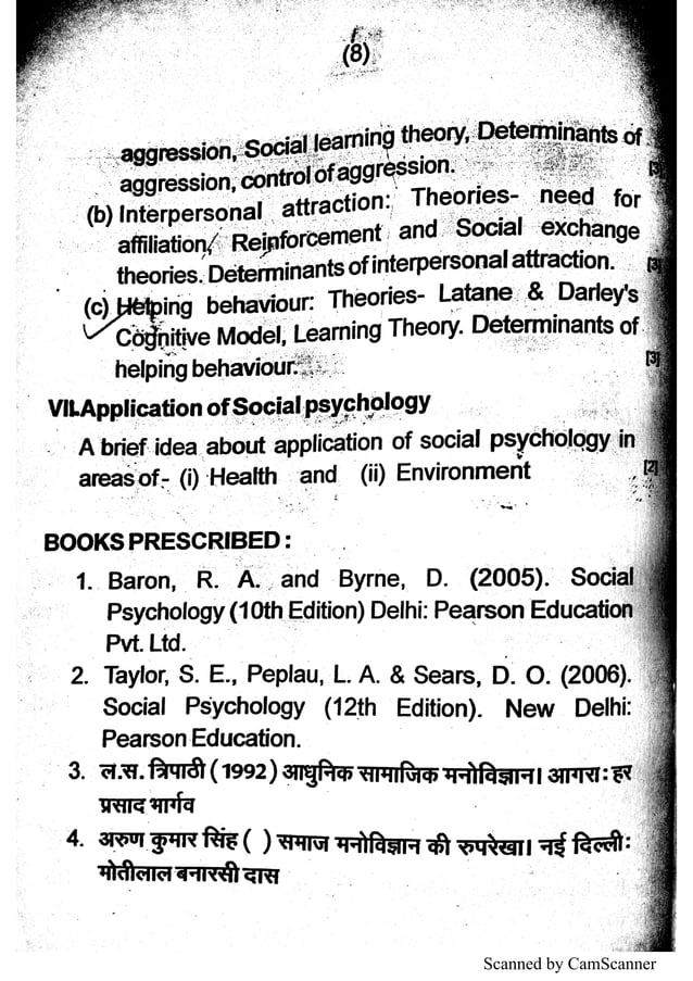 B.a. 2nd year lecture list | PDF