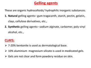 B.pharm- semisolid dosage form | PPTX