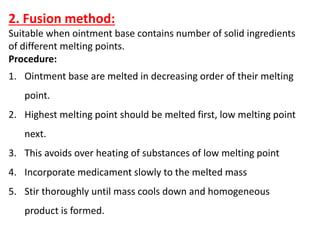 B.pharm- semisolid dosage form | PPTX