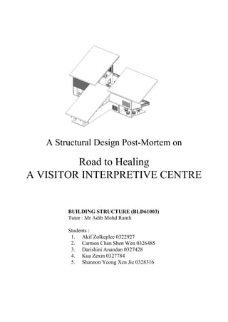 Post Mortem Design Report (featuring Building Structures) | PDF | Woodworking | Arts and Crafts