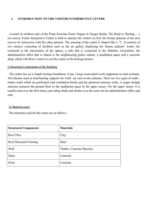 Post Mortem Design Report (featuring Building Structures) | PDF