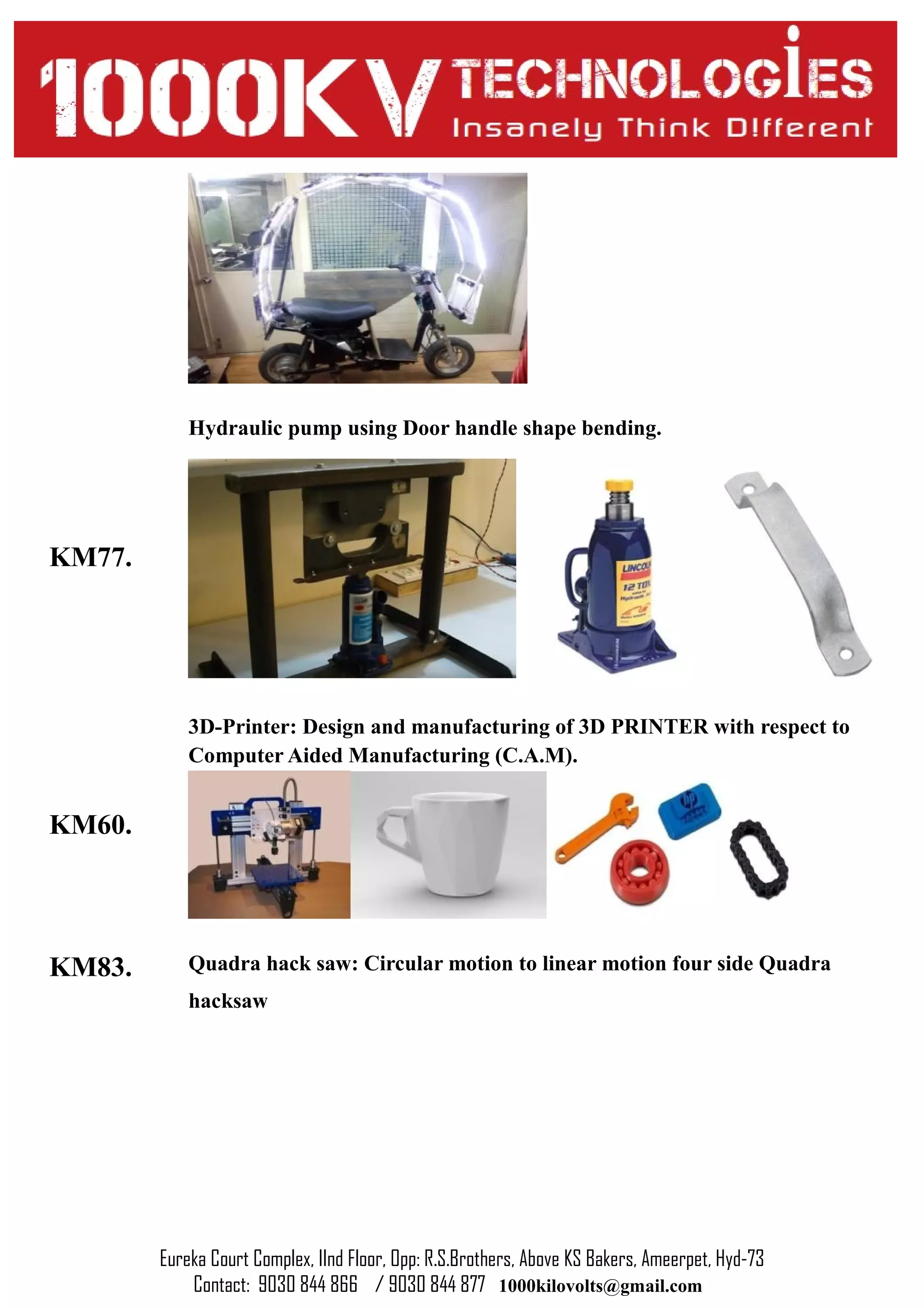 Mechanical engineering project topics for final year,Mechanical | DOC