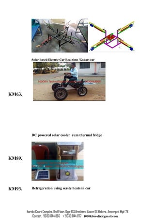Mechanical engineering project topics for final year,Mechanical | DOC