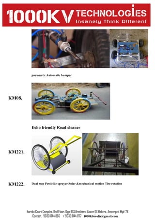 Mechanical Engineering Projects Ideas