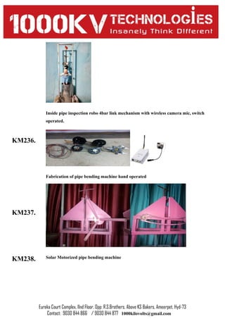 Mechanical Engineering Projects For Final Year Students Pdf