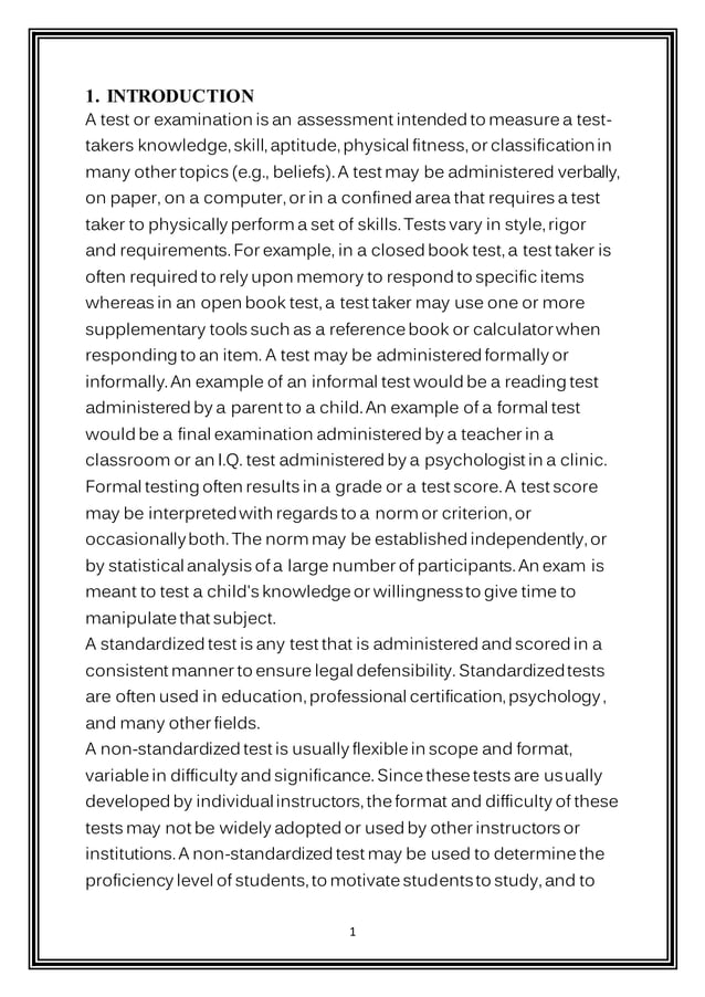 test construction in mathematics | DOCX | Standardized Testing ...