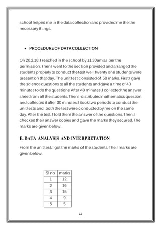 test construction in mathematics | DOCX