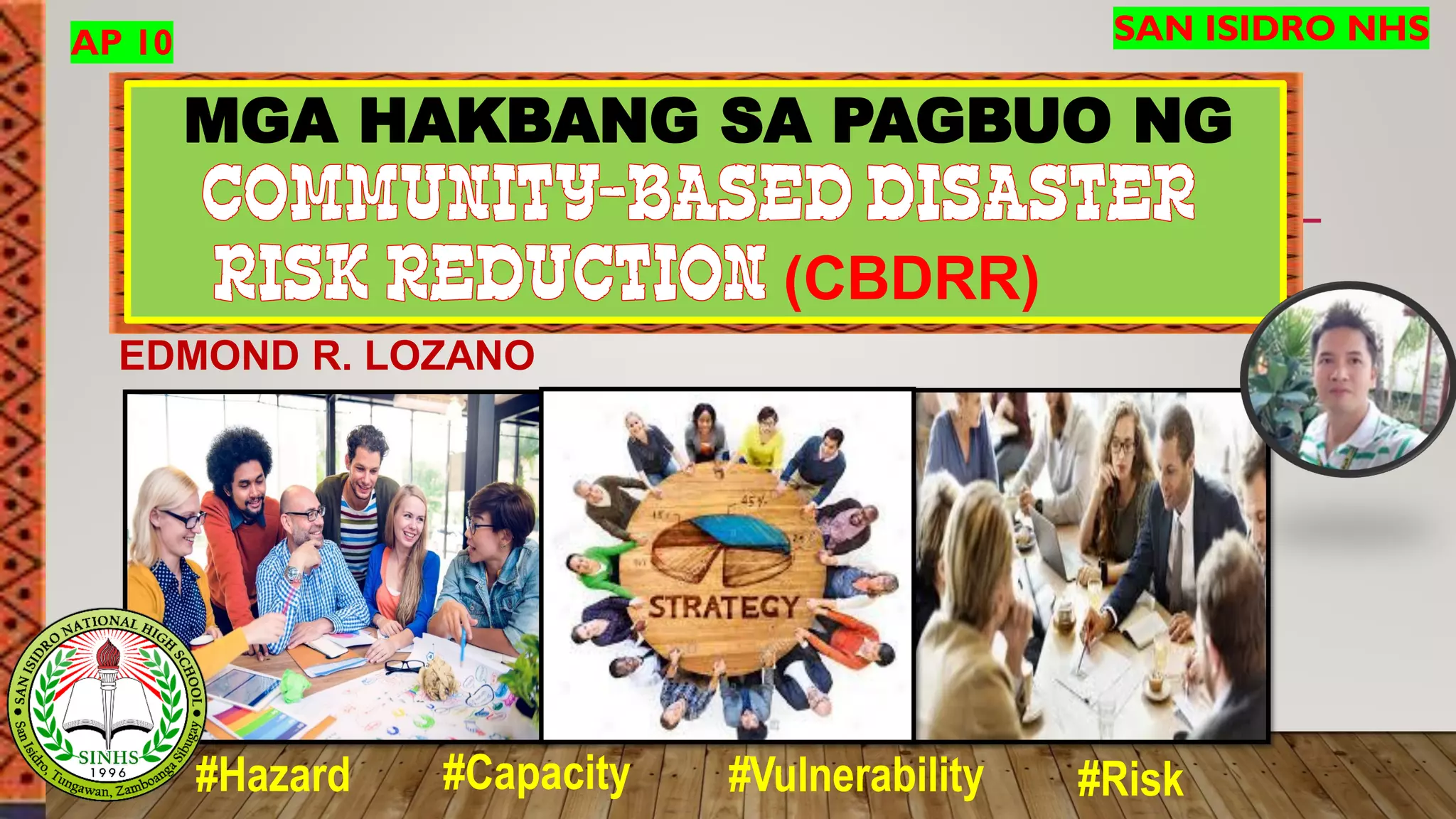 Mga Hakbang sa Pagbuo ng Community-Based Disaster Risk Reduction | PPT