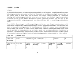 B.ed jhs education programmes 1-1 | PDF