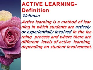 Active learning | PPT