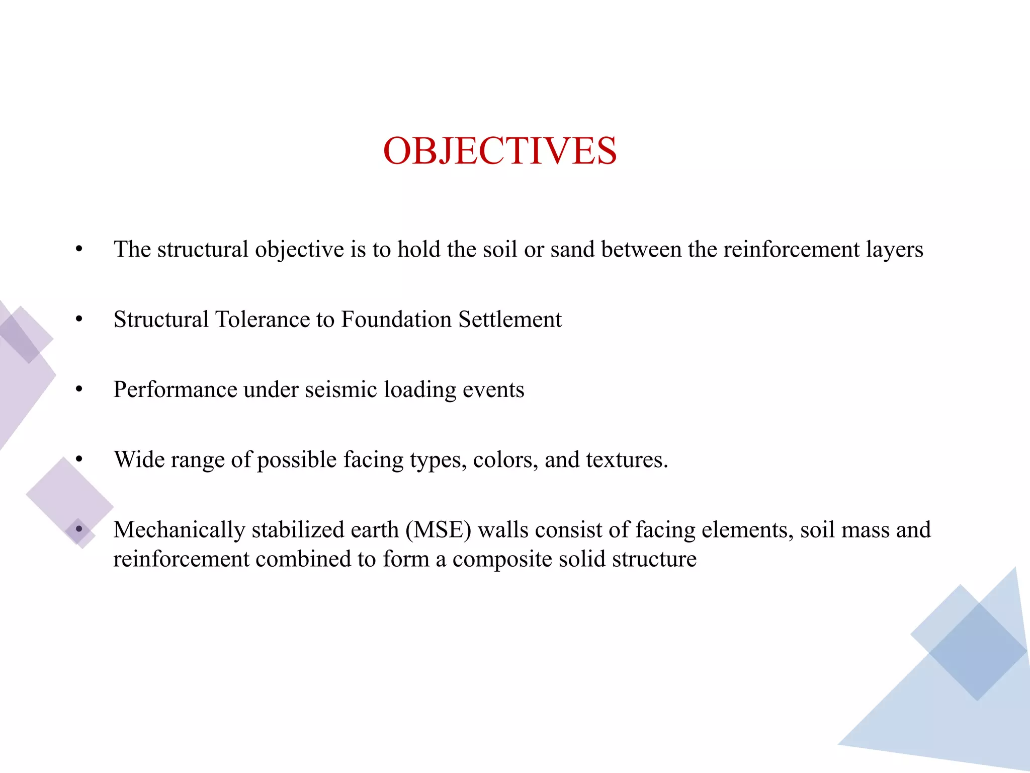Mechanically Stabilization Earth | PPTX