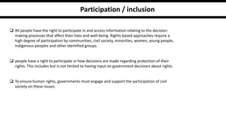 Principles of Human Rights | PPTX