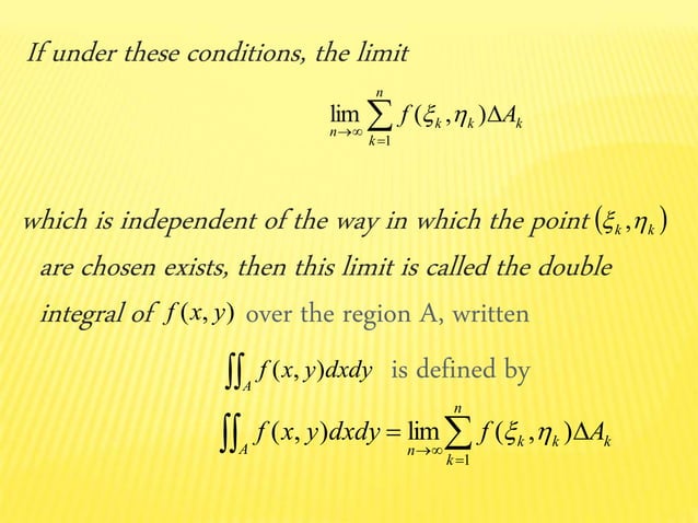 Double & triple integral unit 5 paper 1 , B.Sc. 2 Mathematics | PPTX