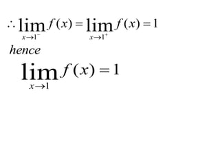 Limit & continuity, B.Sc . 1 calculus , Unit - 1 | PPT