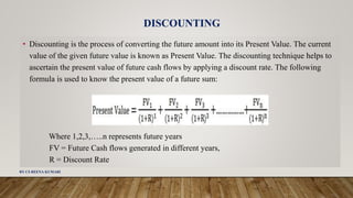 compounding and discounting | PPTX