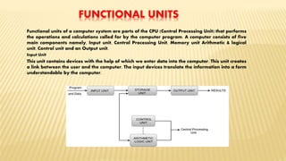 FUNCTIONAL UNIT | PPTX