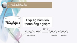 Bài trình chiếu saccarozo | PPTX