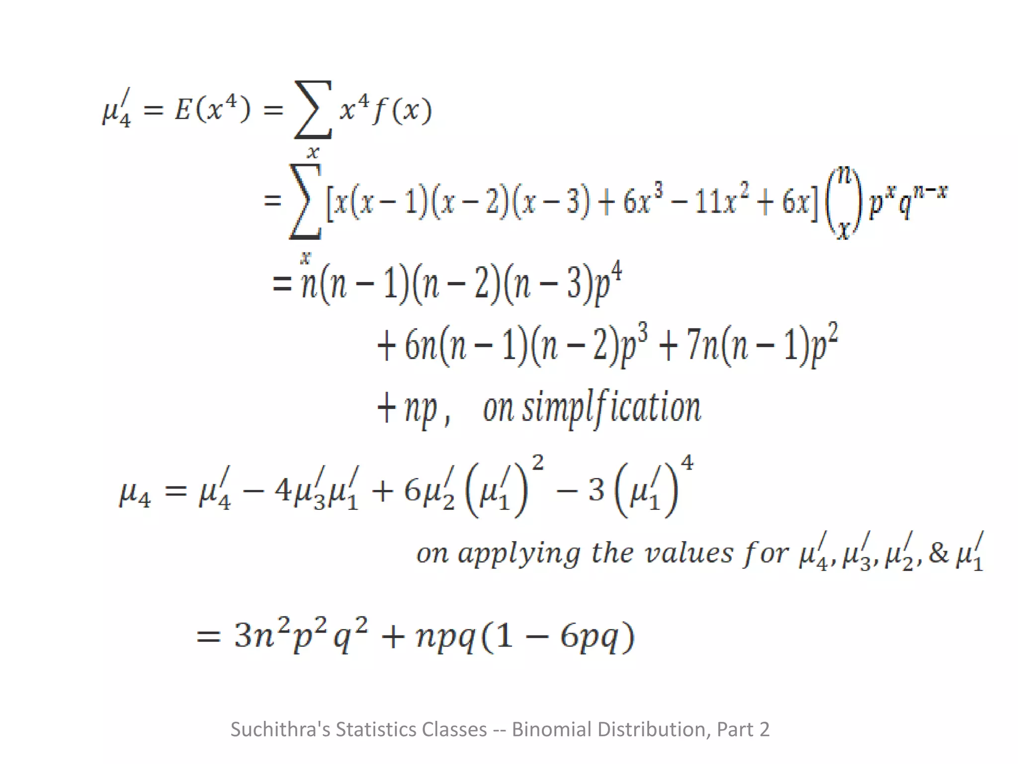 Binomial distribution Part 2 | PPTX | Science