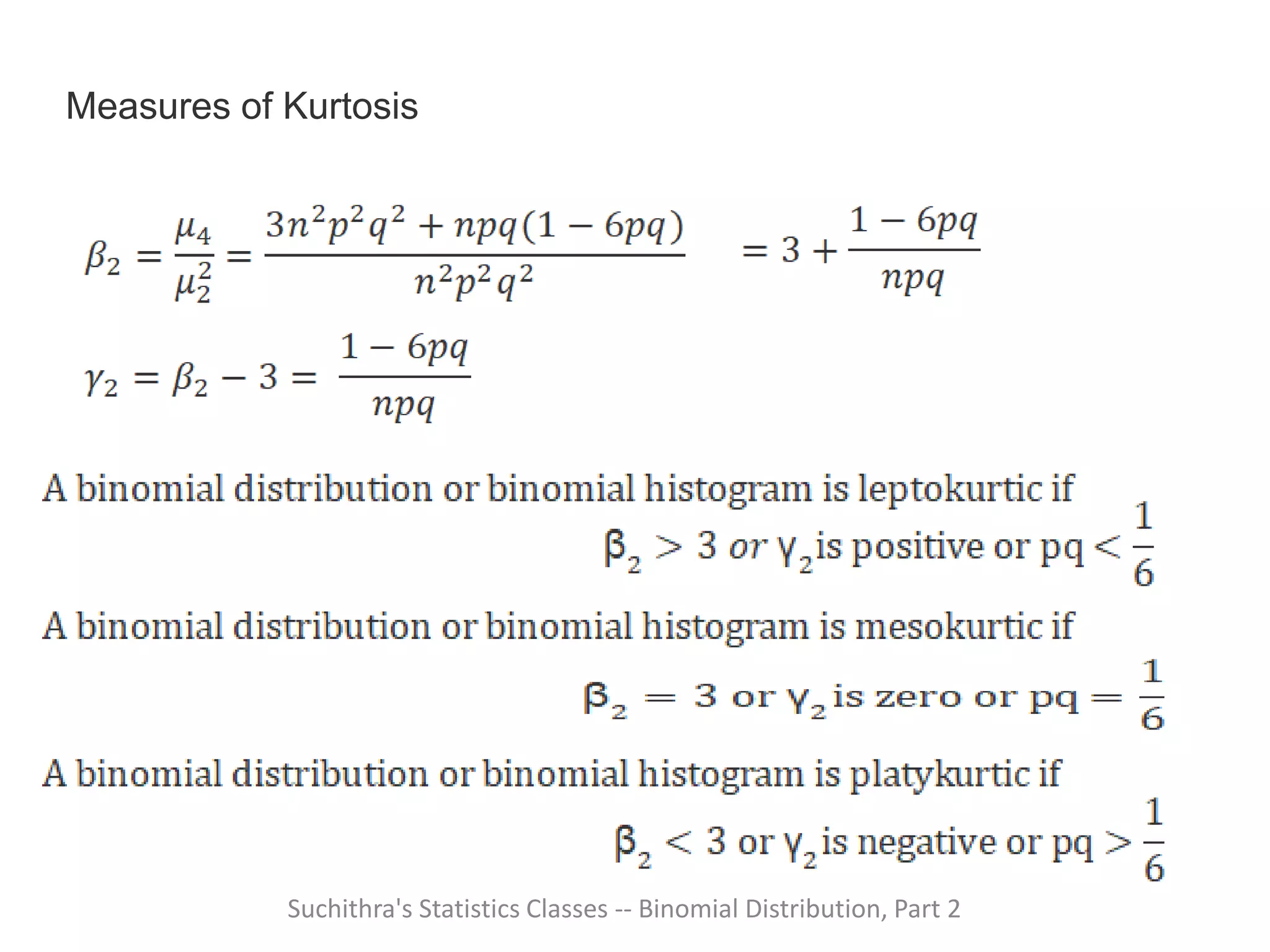 Binomial distribution Part 2 | PPTX | Science
