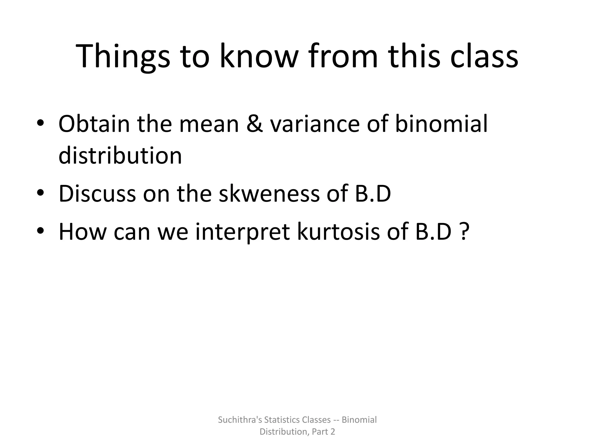 Binomial distribution Part 2 | PPTX | Science