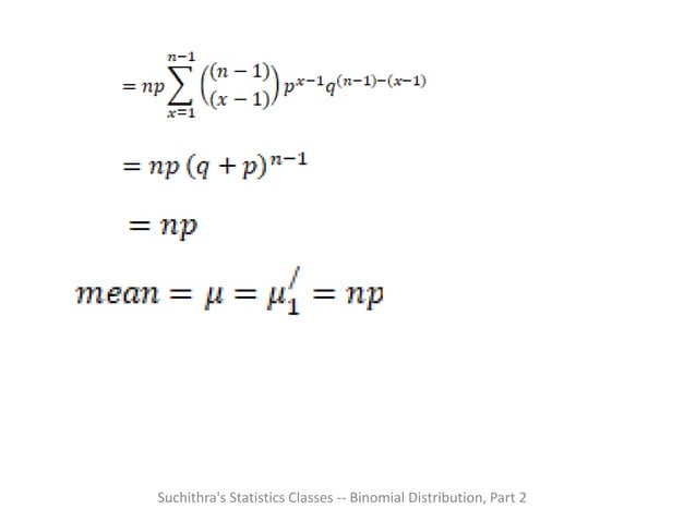 Binomial distribution Part 2 | PPTX | Science