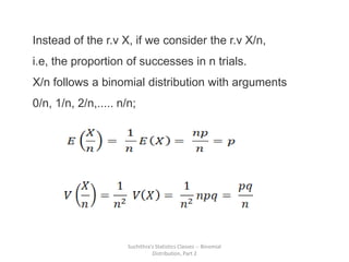 Binomial distribution Part 2 | PPTX | Science