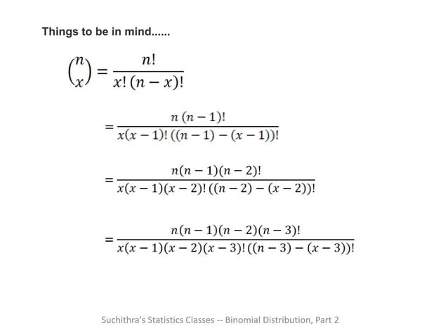 Binomial distribution Part 2 | PPTX | Science