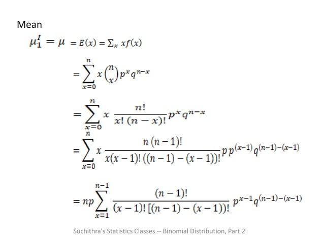 Binomial distribution Part 2 | PPTX | Science