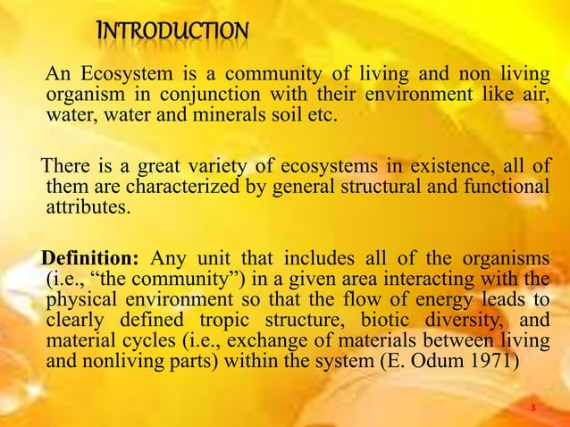 ecosystem | PPT