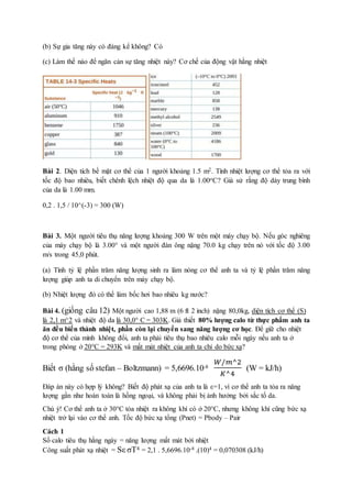 Bài tập Vật Lý - Y Học | DOCX