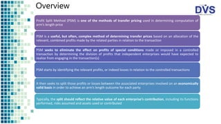 Profit Split Method: Chapter B3 - UN TP Manual | PPTX