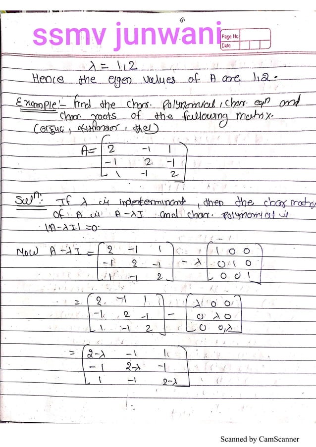B.Sc.1 algebra & trigonometry ,paper 1 , unit - 1 | PDF