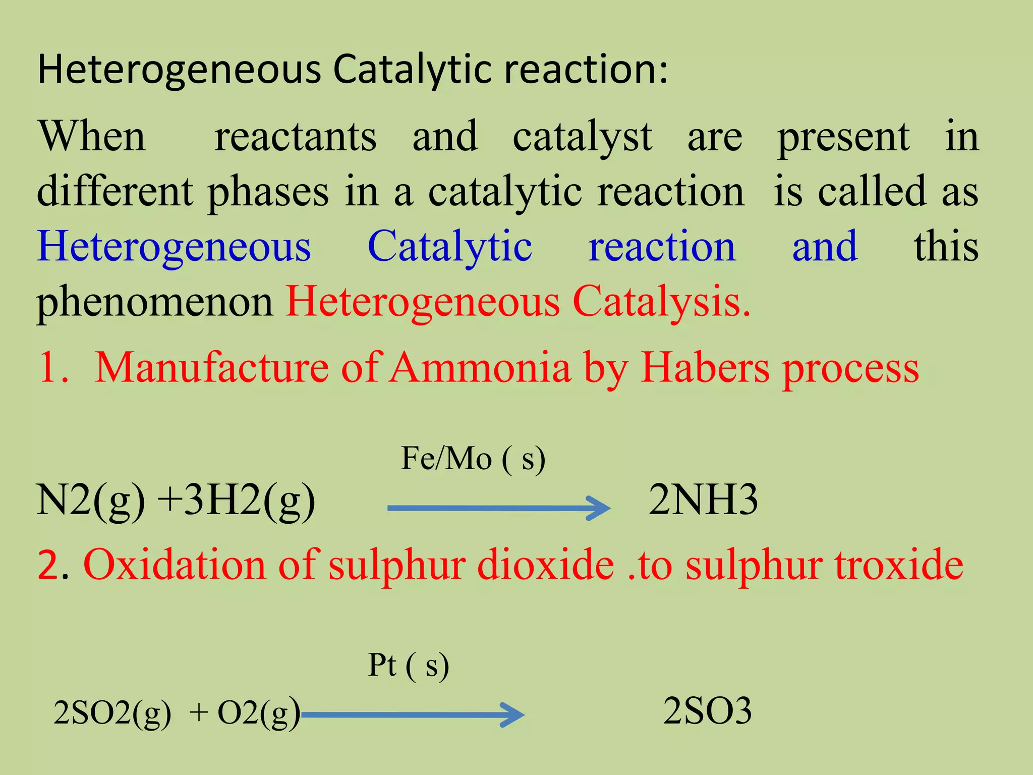 catalysis and applications | PPTX