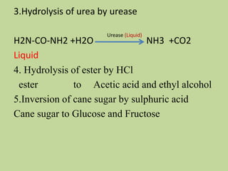catalysis and applications | PPTX