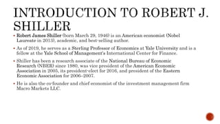 Robert j. Shiller | PPTX
