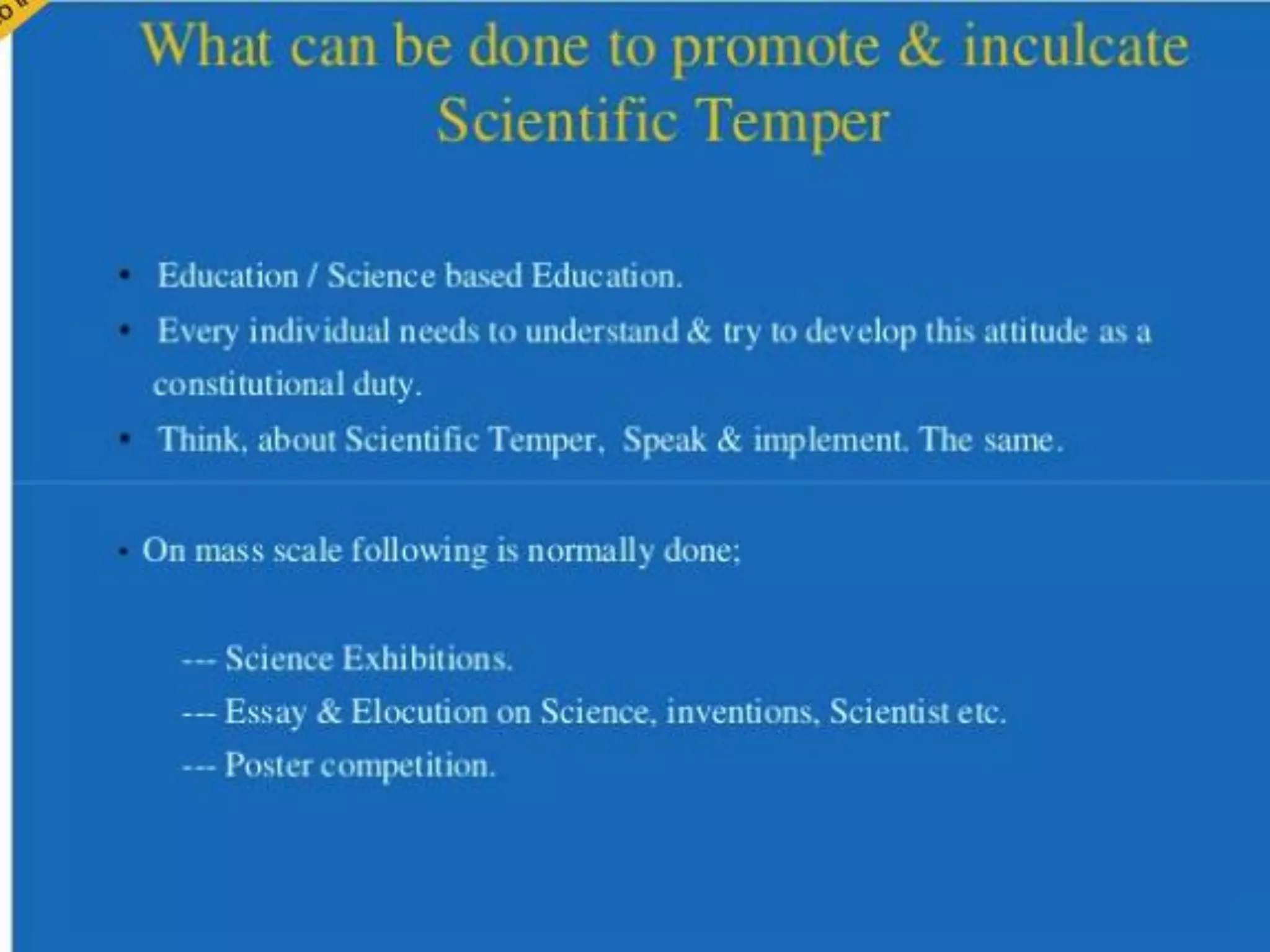 B.ed 1,scientific temper | PDF