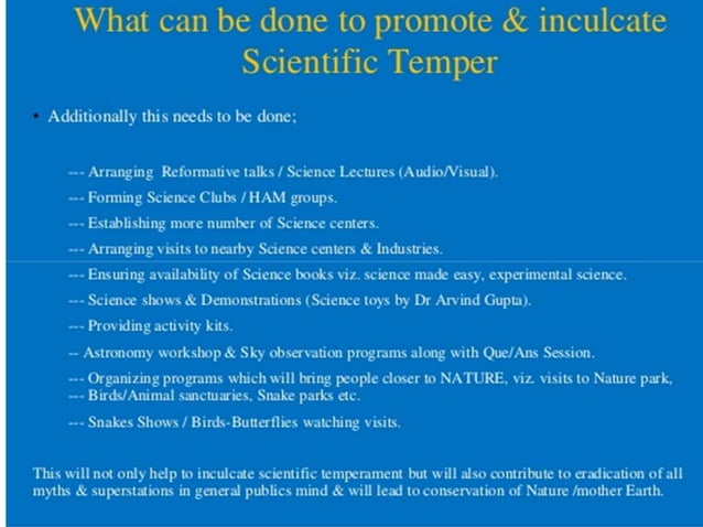 B.ed 1,scientific temper | PDF