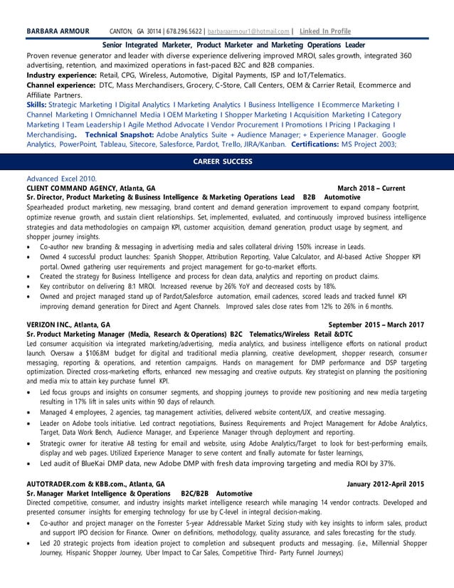 Barbara Armour_Resume 2021_March | PDF