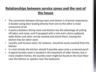 architectural service zones | PPTX