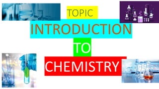 B.ed intro to chem | PPT
