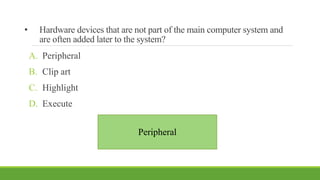 B.Ed CET Science and Technology MCQ's | PPT