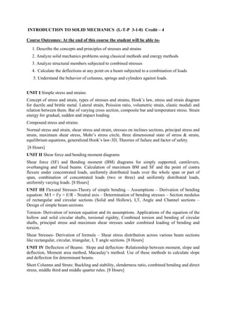 B.tech. 2nd year civil engg aicte model curriculum 2019 20 | PDF