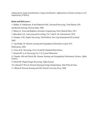 B.tech. 2nd year civil engg aicte model curriculum 2019 20 | PDF